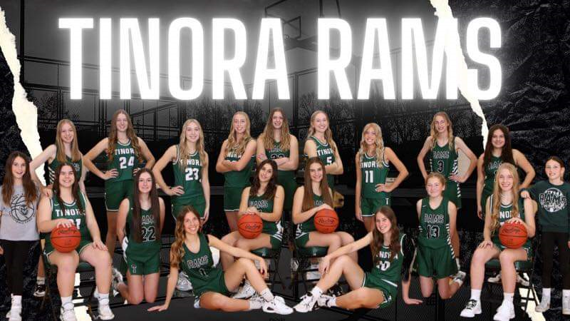 2023-’24 Tinora Lady Rams basketball team – Tinora Rams Live