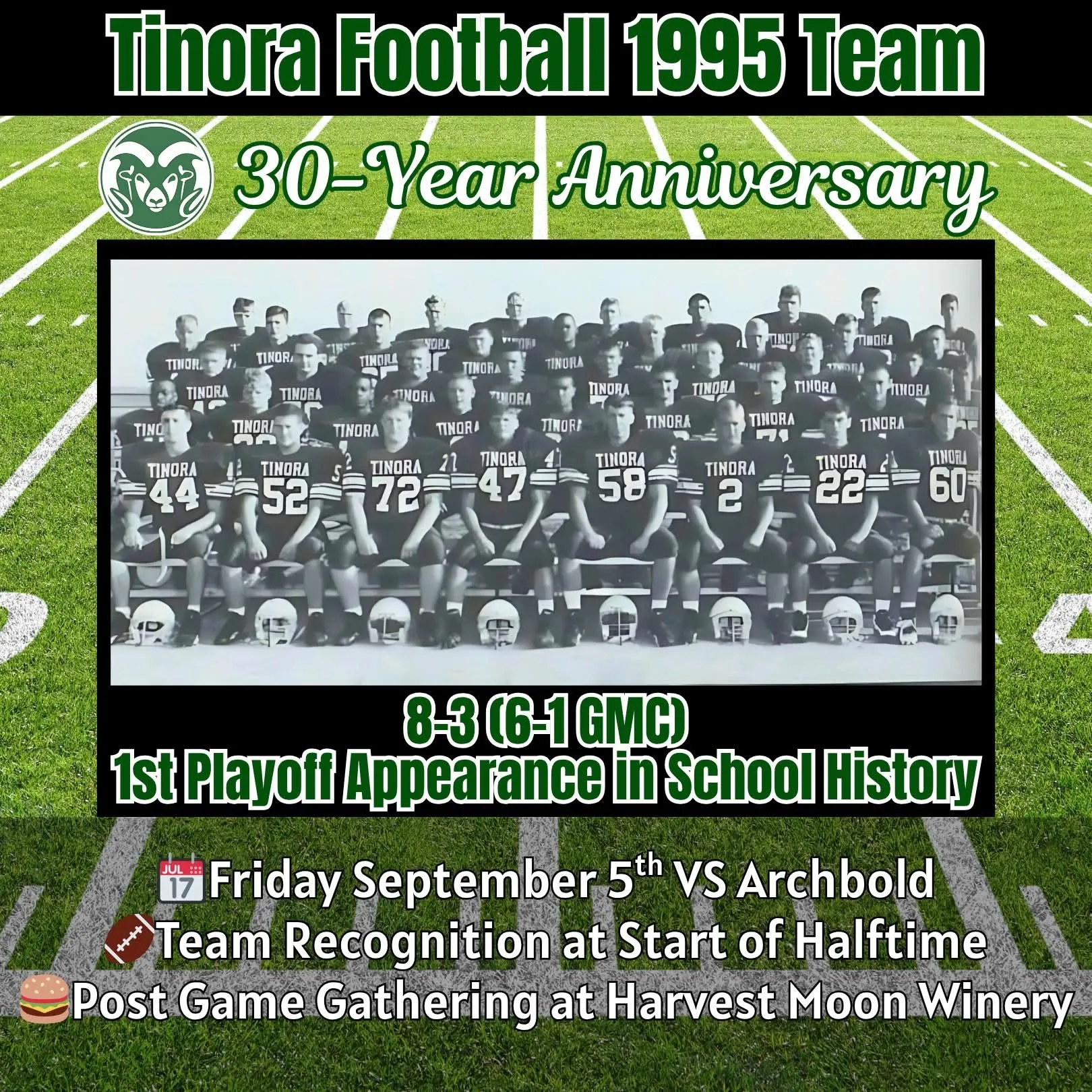 1995 Team Highlights – Tinora Rams Live